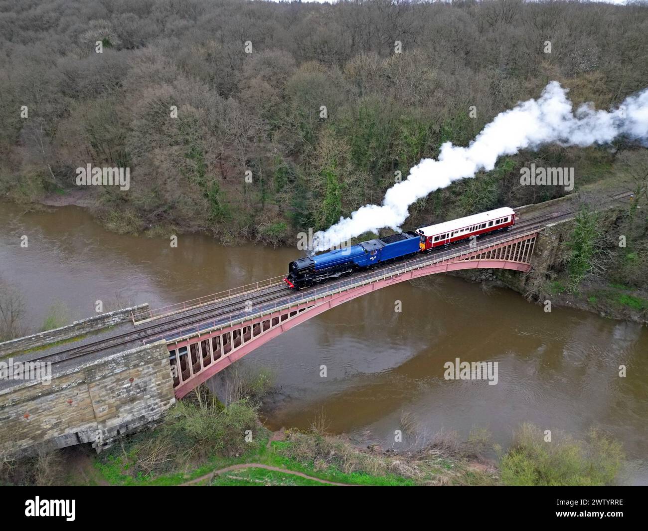 Kidderminster, Worcestershire, UK, 21st March 2024The iconic Class A2 ...