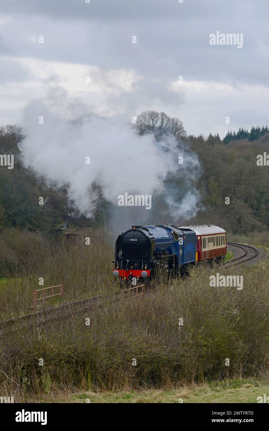 Kidderminster, Worcestershire, UK, 21st March 2024The iconic Class A2 ...