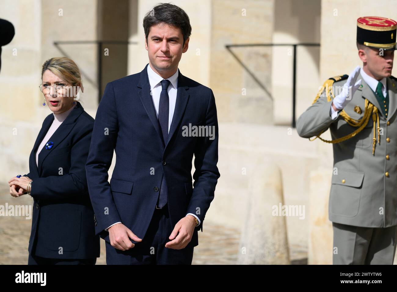Paris, France. 20th Mar, 2024. French Secretary of State for Veterans ...