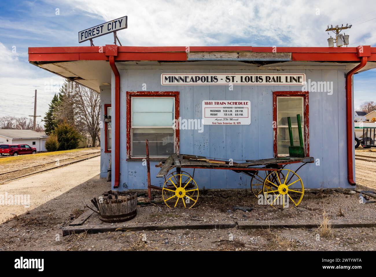 Minneapolis and st louis railway hi-res stock photography and images ...