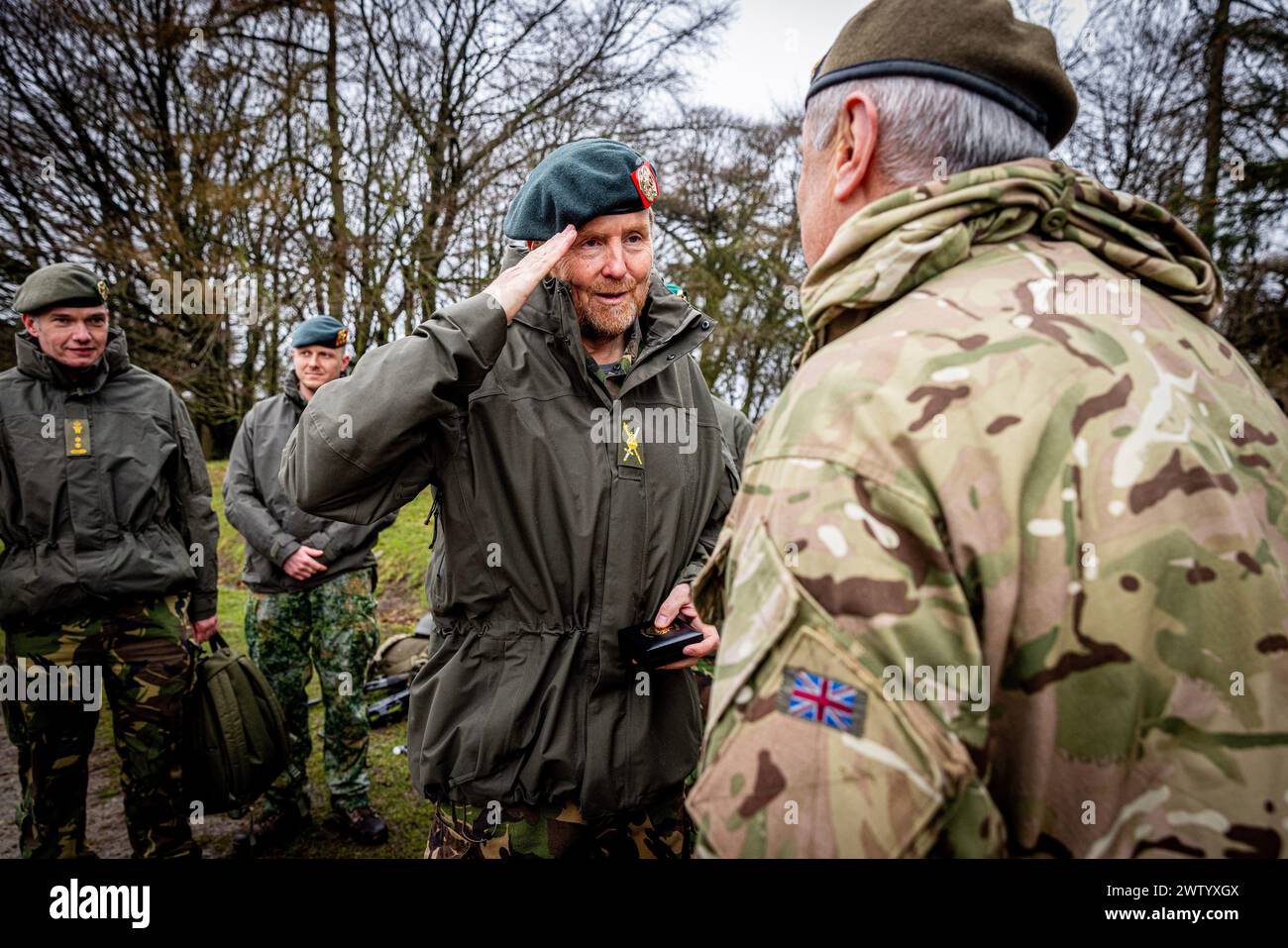 the United Kingdom. 20-03-2024 His Majesty the King visits Operation ...