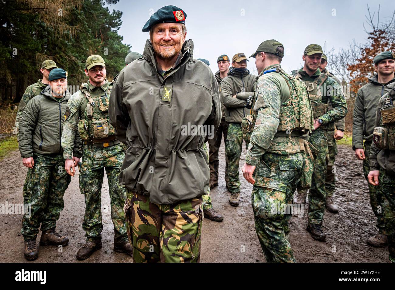 the United Kingdom. 20-03-2024 His Majesty the King visits Operation ...