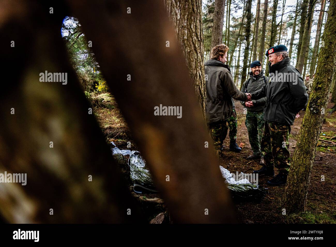 the United Kingdom. 20-03-2024 His Majesty the King visits Operation ...