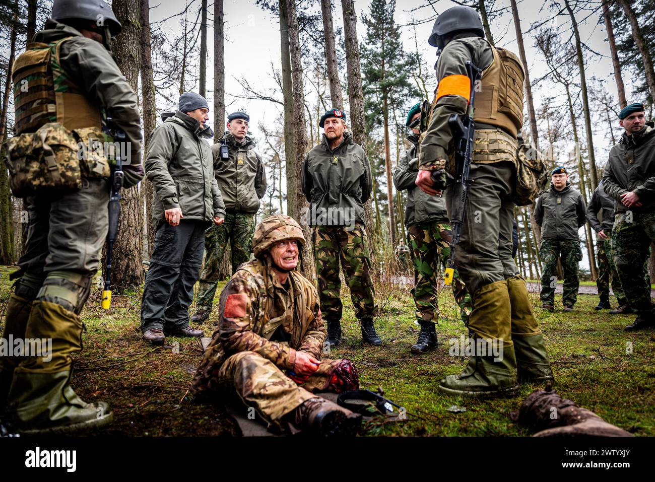 the United Kingdom. 20-03-2024 His Majesty the King visits Operation ...