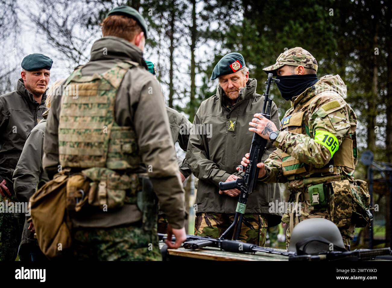 the United Kingdom. 20-03-2024 His Majesty the King visits Operation ...