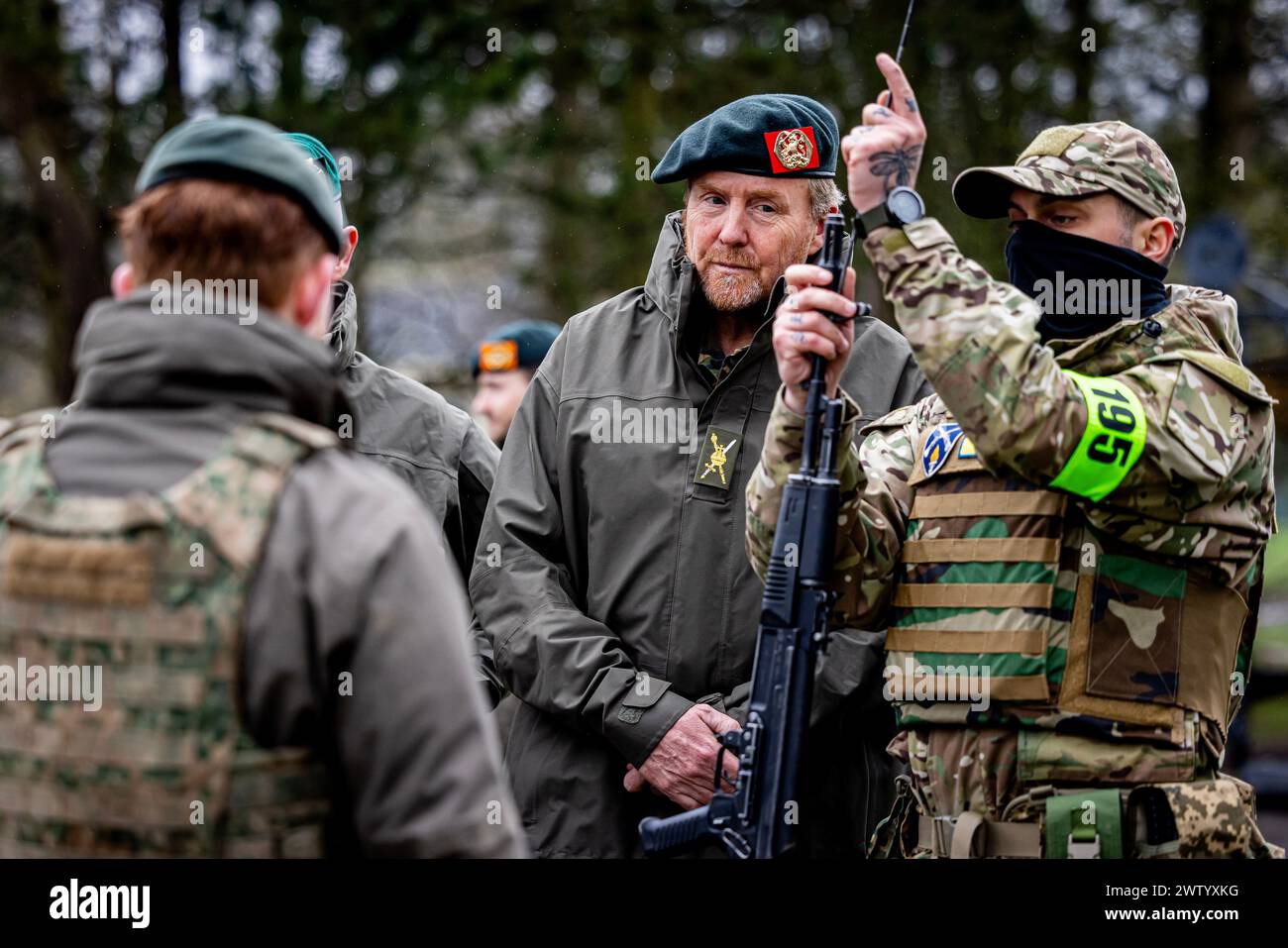 the United Kingdom. 20-03-2024 His Majesty the King visits Operation ...
