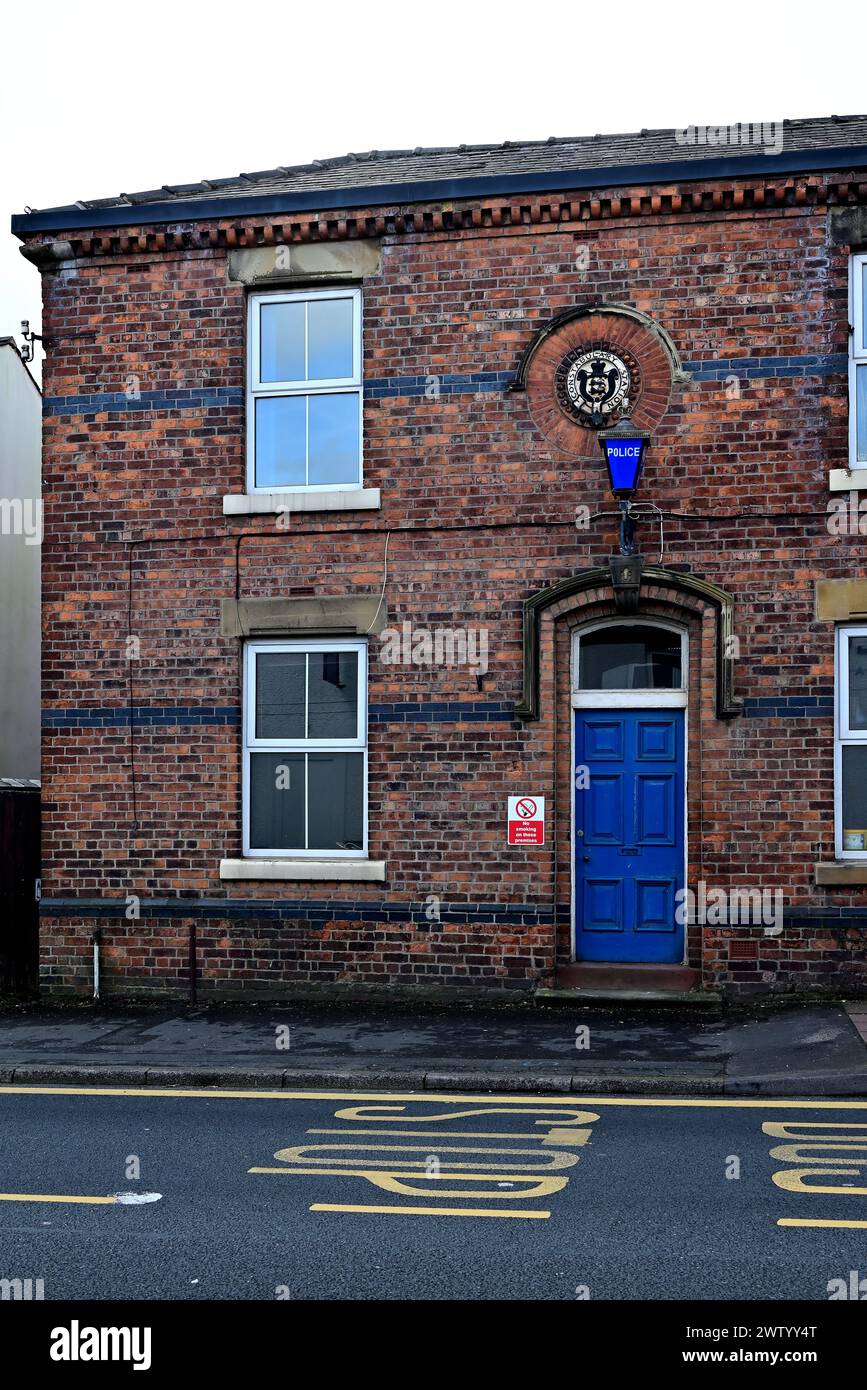Around The UK -Police Station, High Street, Wigan Stock Photo - Alamy