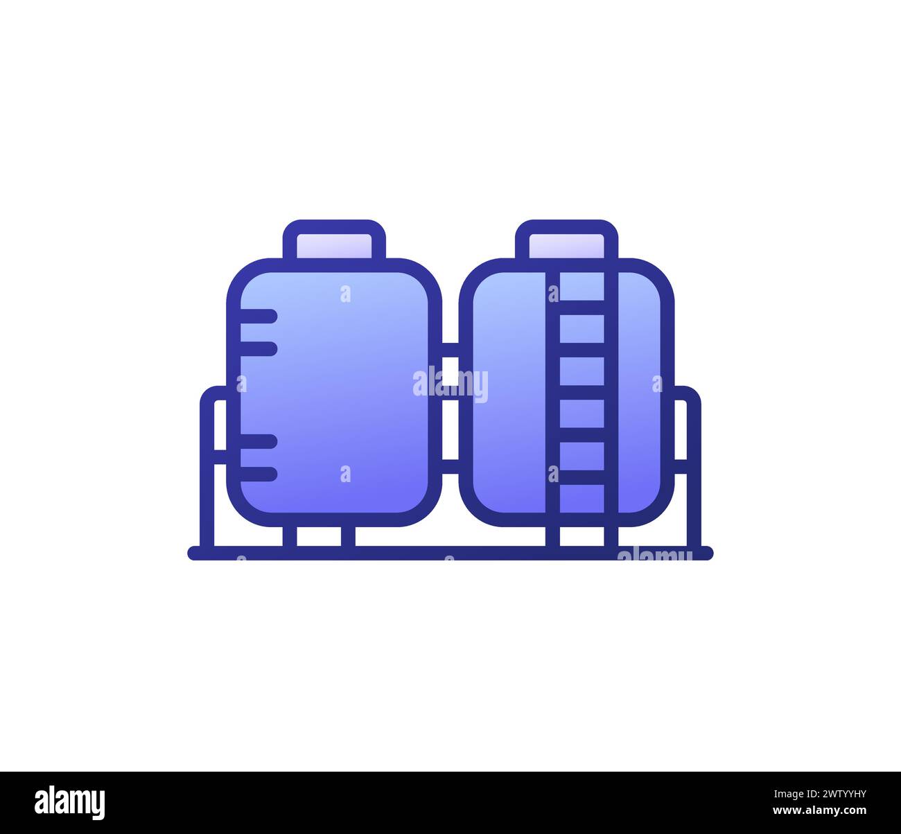 Hydrogen tanks Stock Vector Images - Alamy
