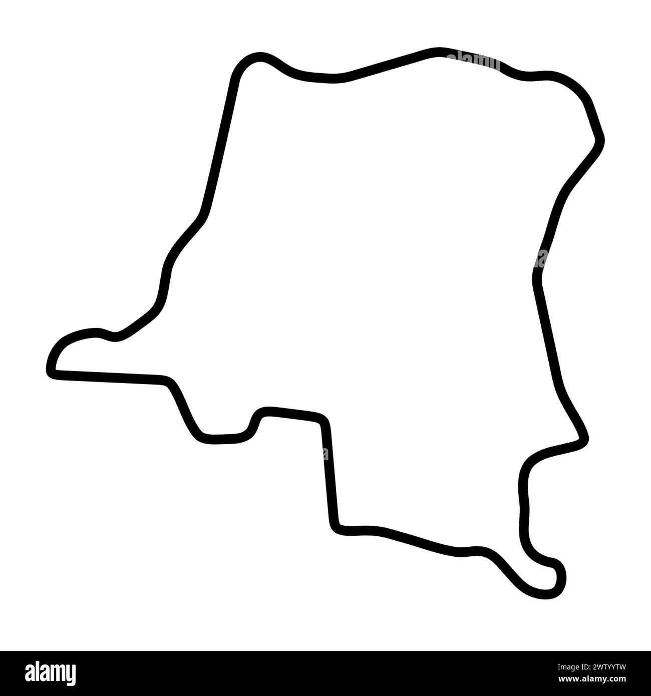 Drc map Cut Out Stock Images & Pictures - Alamy