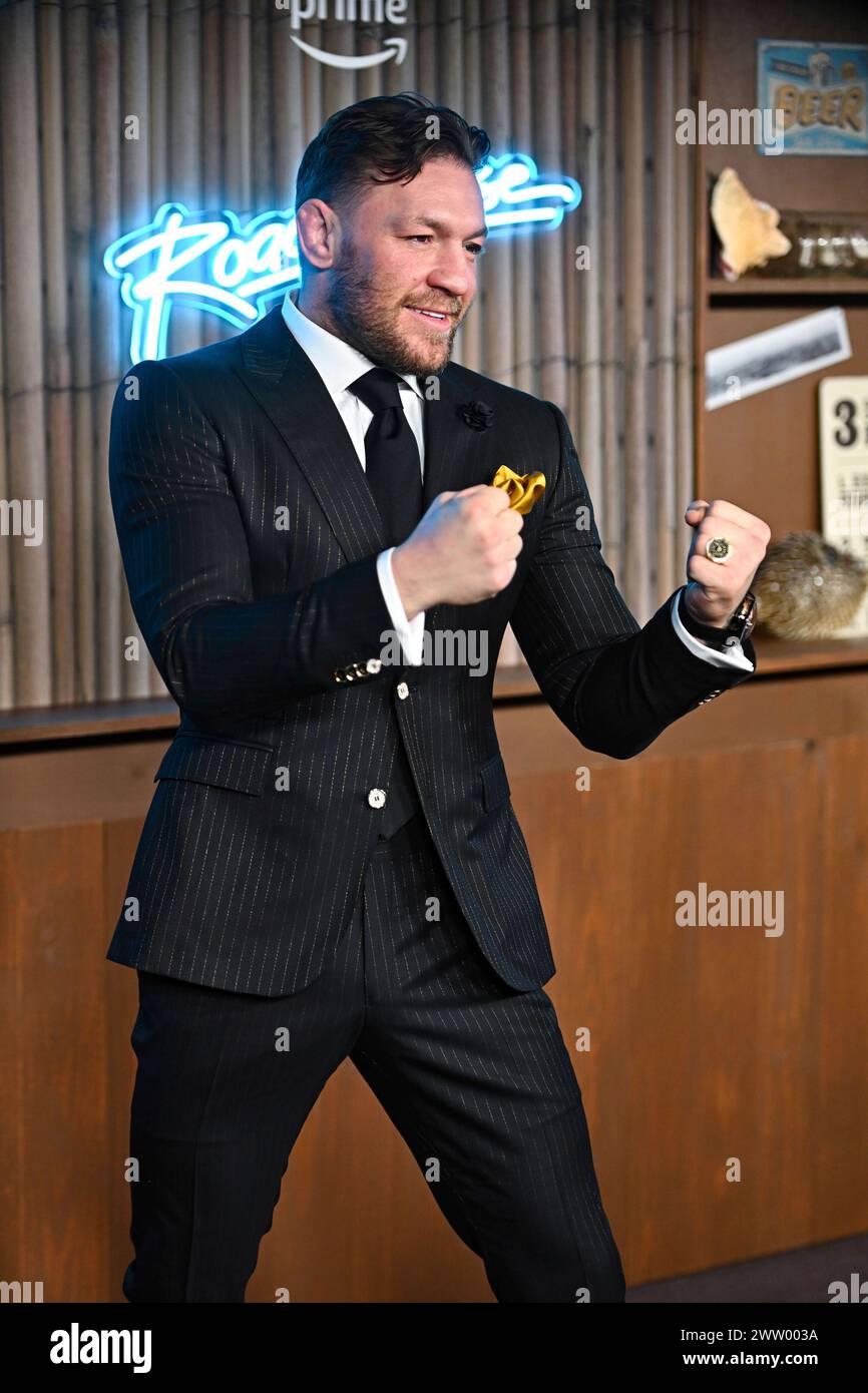 Photo by: zz/NDZ/STAR MAX/IPx 2024 3/19/24 Conor McGregor at the ...
