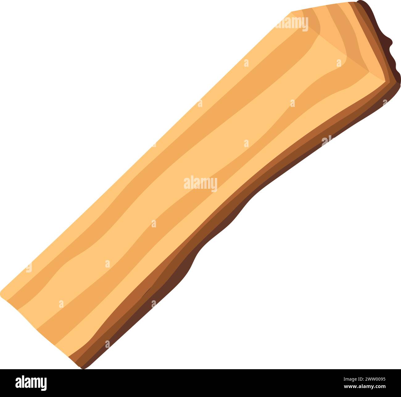 Cutted timber. Cartoon hardwood. Lumber wood icon Stock Vector Image ...