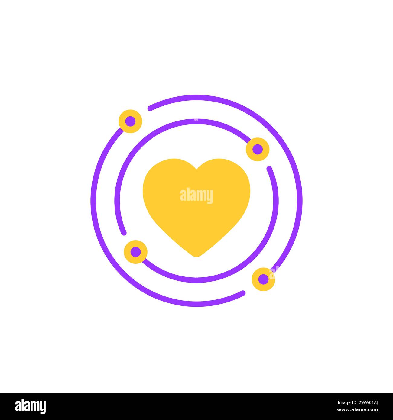 Core value vector icon Cut Out Stock Images & Pictures - Alamy