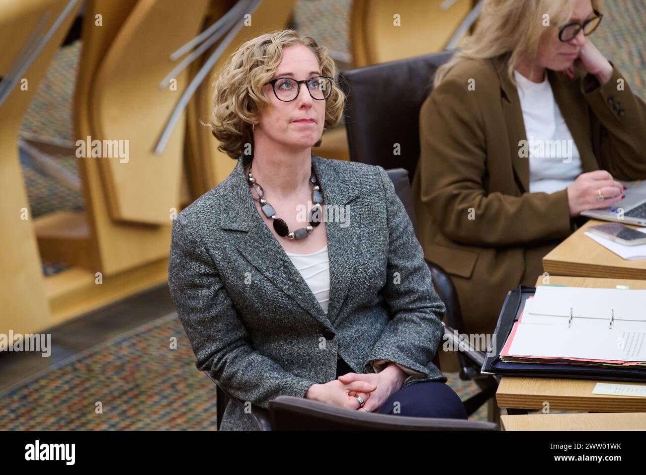 Edinburgh Scotland, UK 20 March 2024. Minister for Green Skills ...