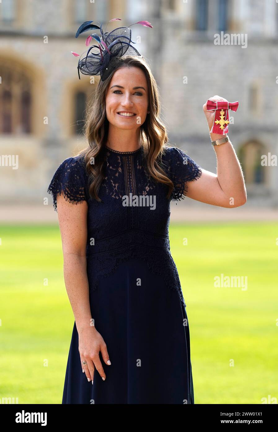 Maddy Hinch after being made an Officer of the Order of the British ...