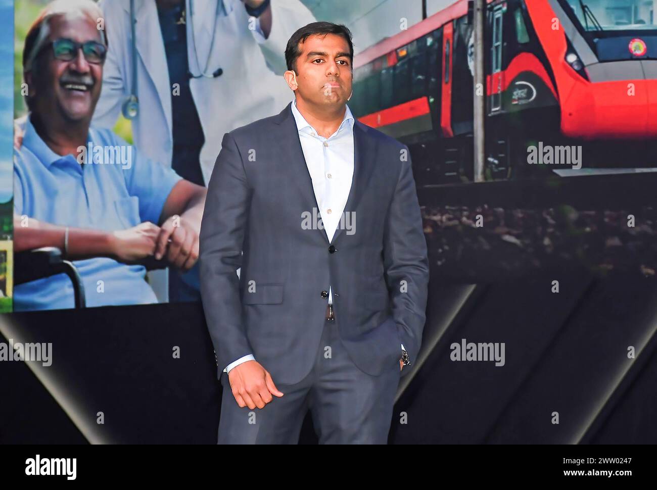 Mumbai, India. 20th Mar, 2024. Parth Jindal, Managing Director (MD) of ...