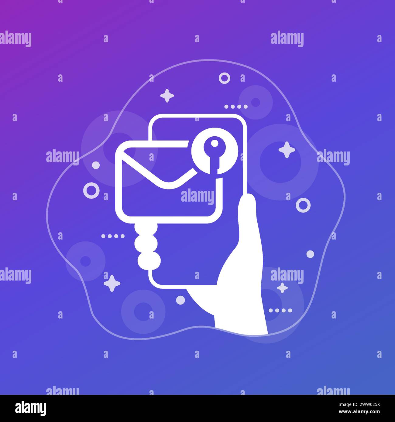 Encrypted e mail Stock Vector Images - Alamy