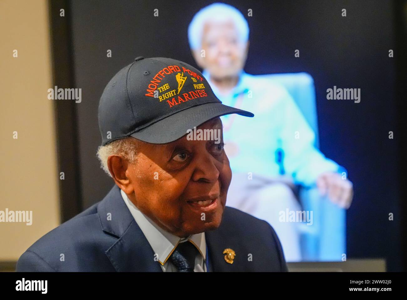 World War II veteran Theodore Britton, Jr., 98, who served in the U.S ...
