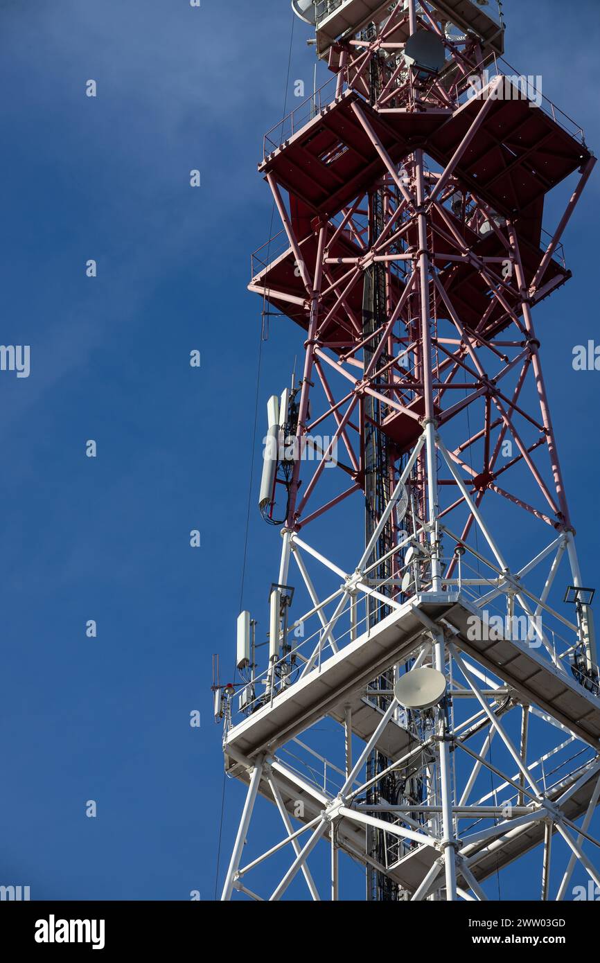 Radio tower for industry hi-res stock photography and images - Alamy