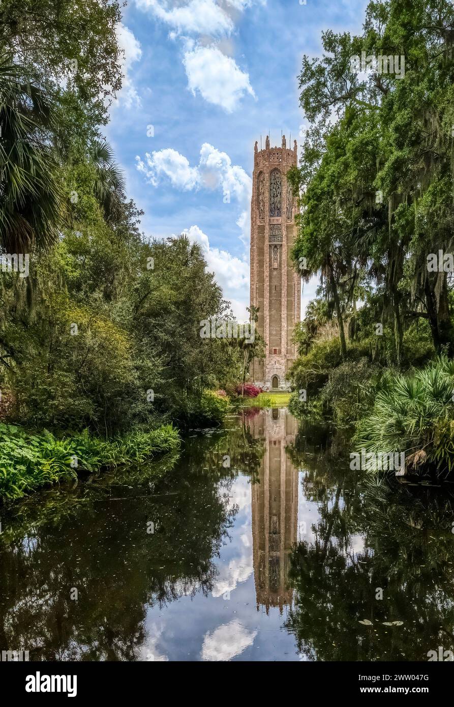 Singing Tower at Bok Tower Gardens is a National Historic Landmark on the National Register of ...