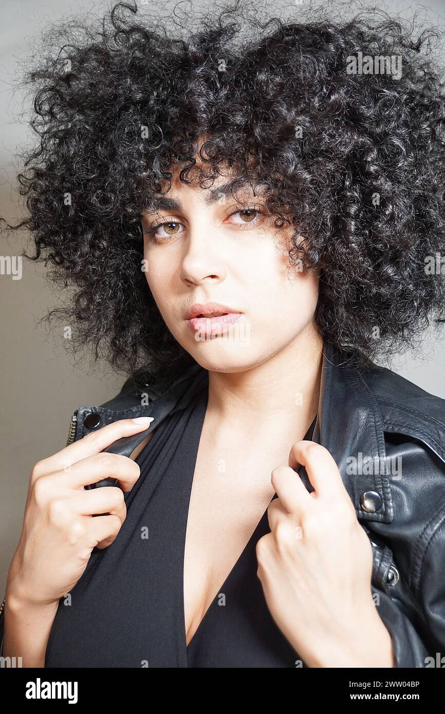 Portraits of a singer songwriter Stock Photo - Alamy