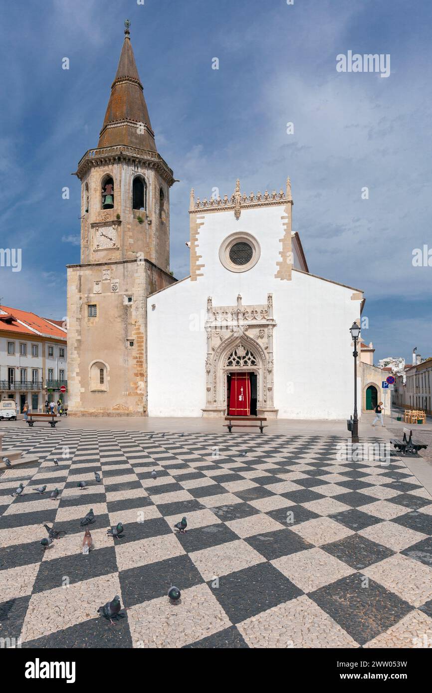 Europe, Portugal, Tomar, Igreja de São João Baptista (Church of St John ...