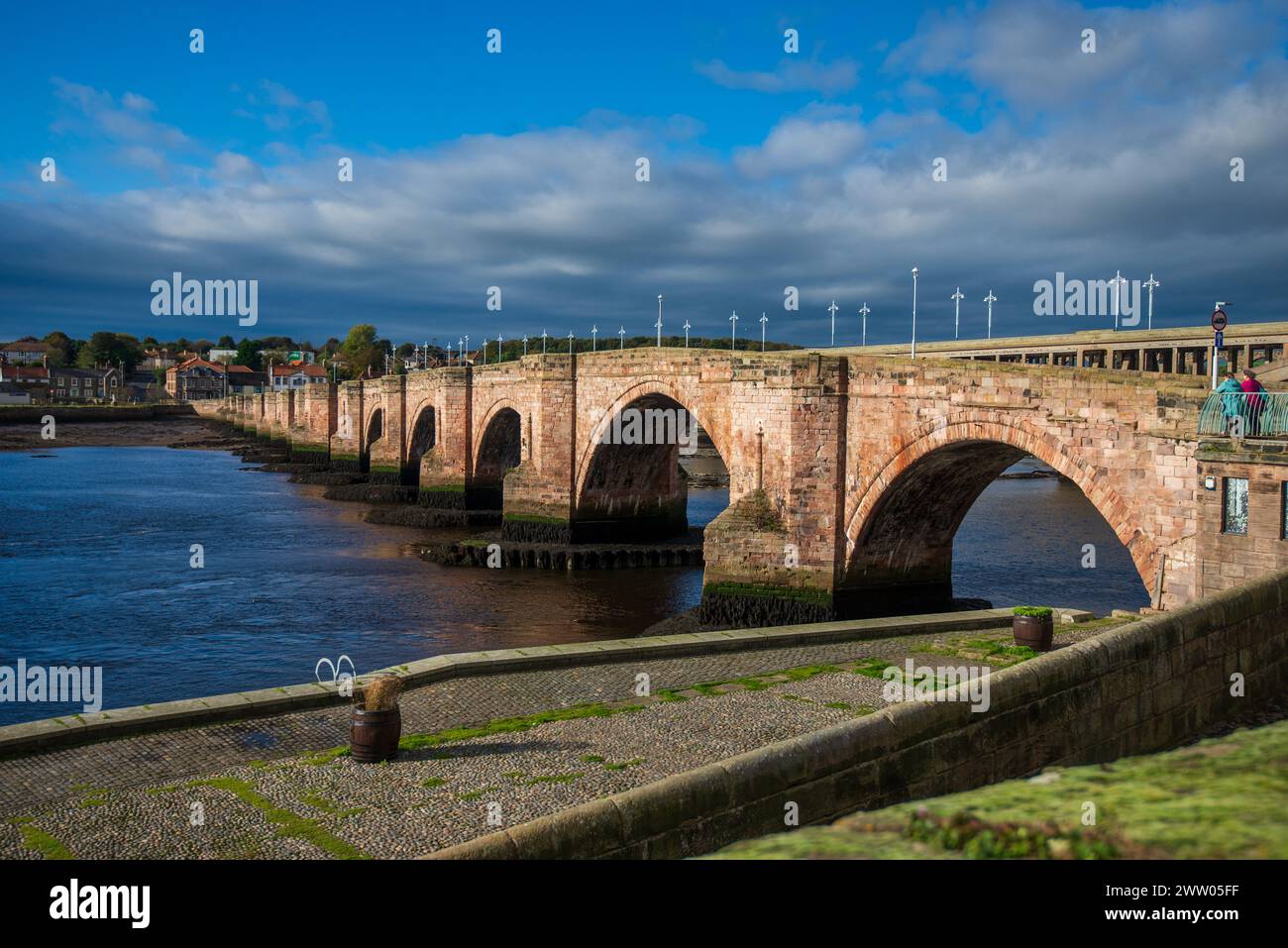 Berwick Bridge though more commonly known as the Old Bridge since the ...