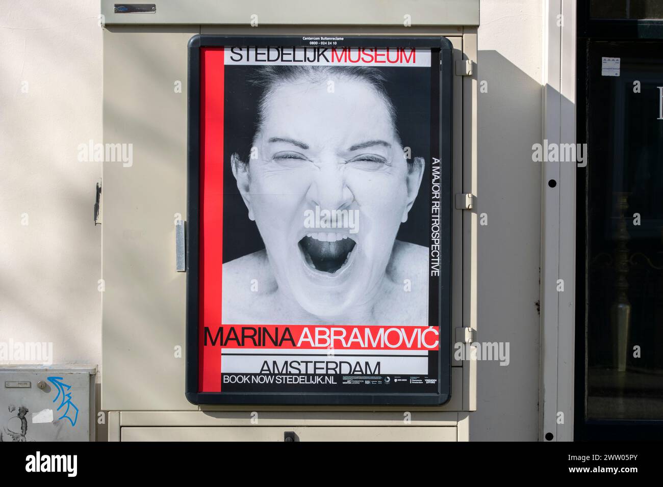 Billboard Stedelijk Museum Marina Abramovic At Amsterdam The ...