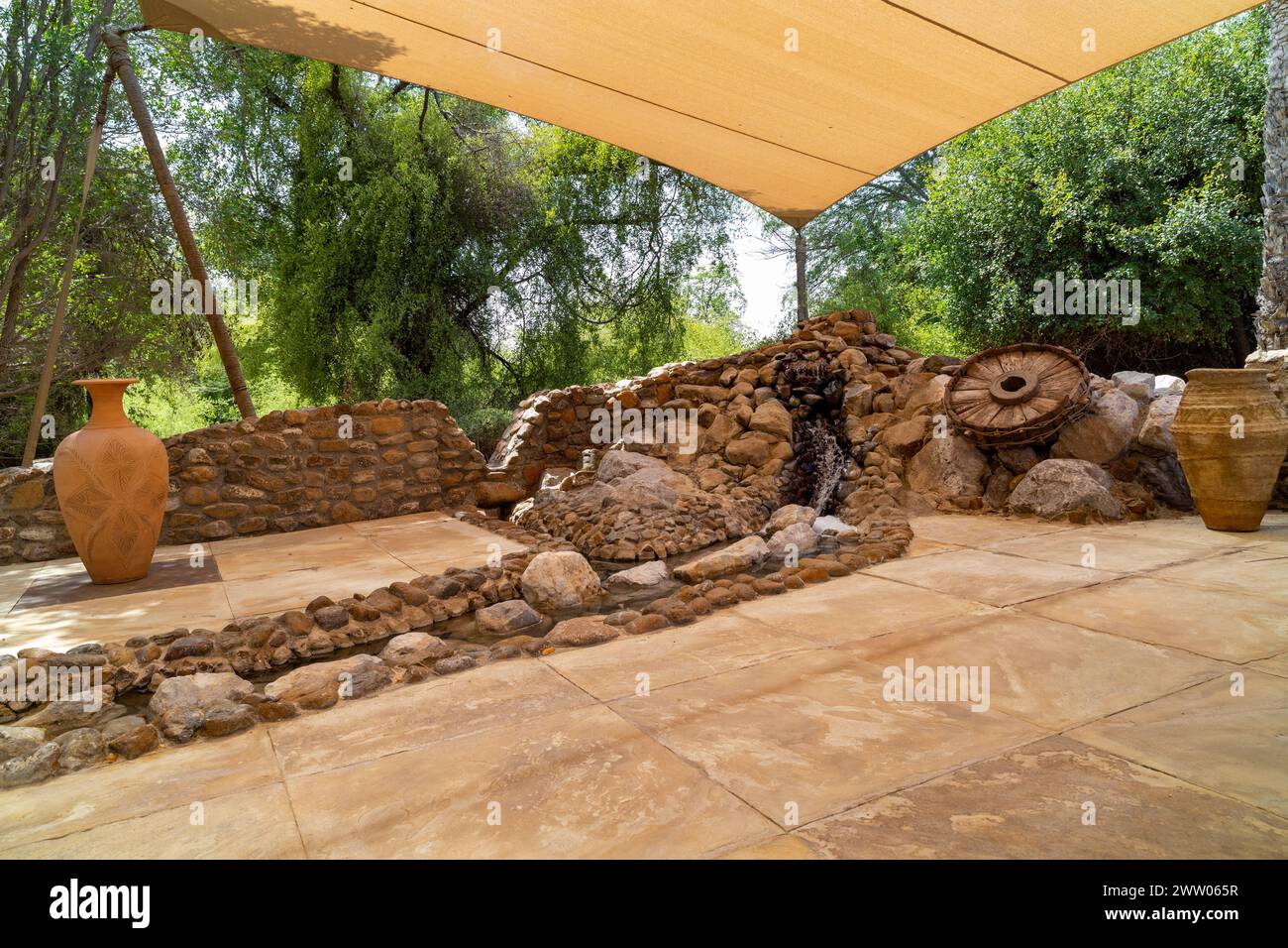Al Maha Desert Conservation resort, Dubai UAE Stock Photo - Alamy