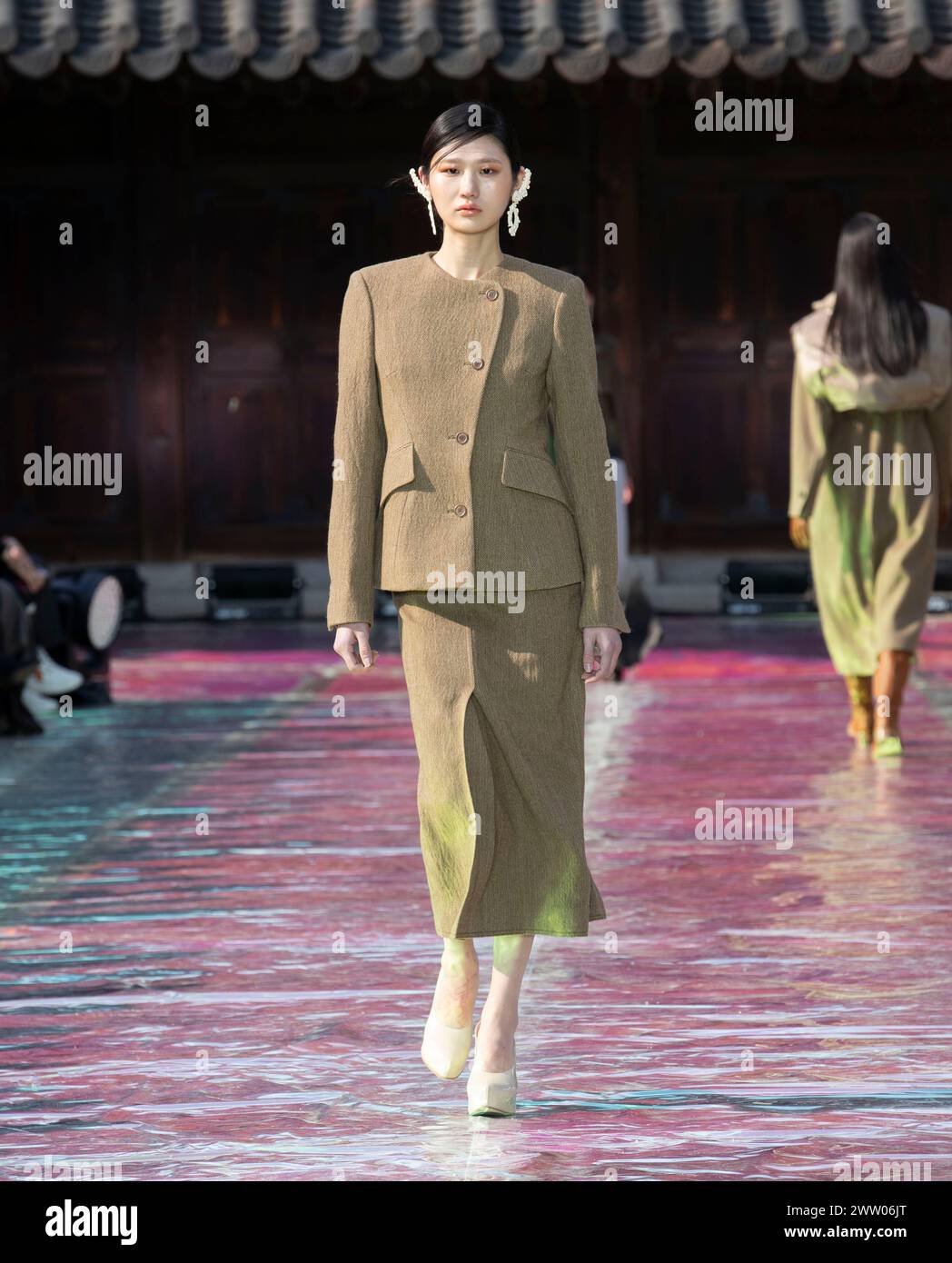 Seoul, South Korea. 20th Mar, 2024. South Korean model runway during ...