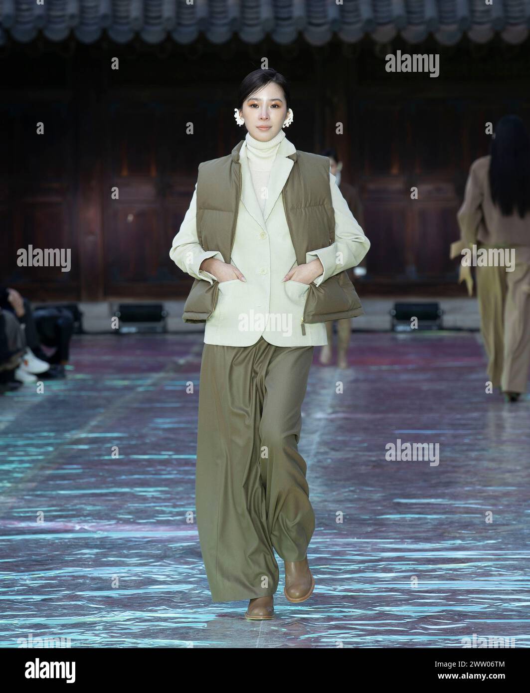 Seoul, South Korea. 20th Mar, 2024. South Korean model runway during ...