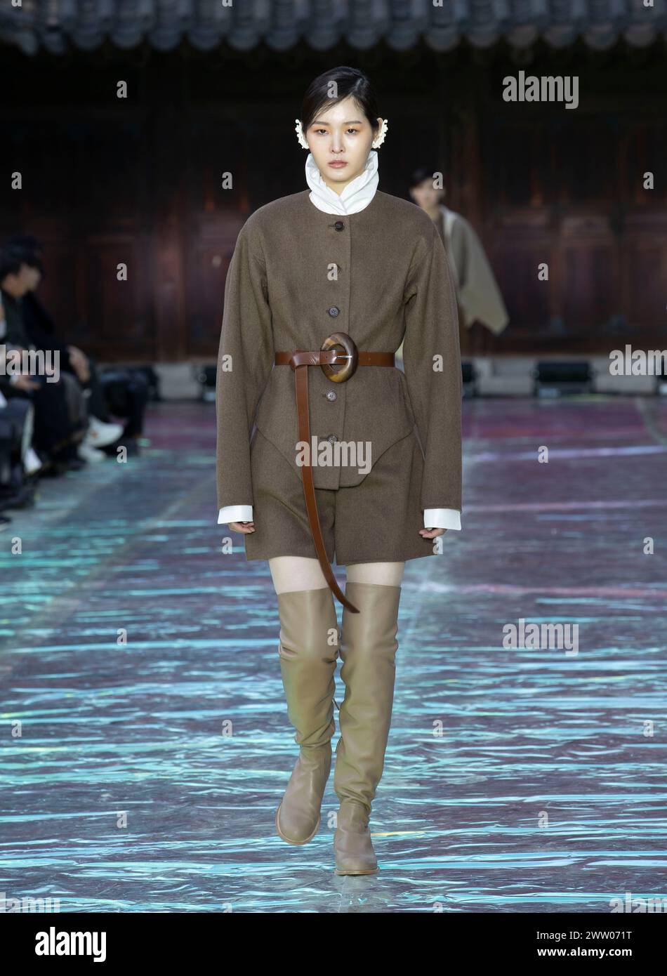 Seoul, South Korea. 20th Mar, 2024. South Korean model runway during ...