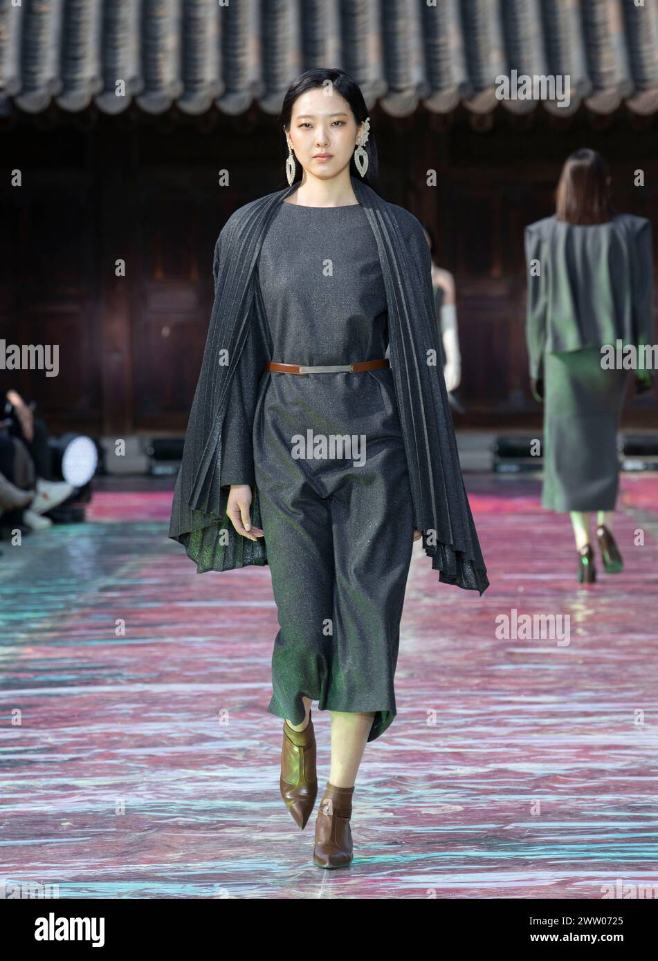 Seoul, South Korea. 20th Mar, 2024. South Korean model runway during ...