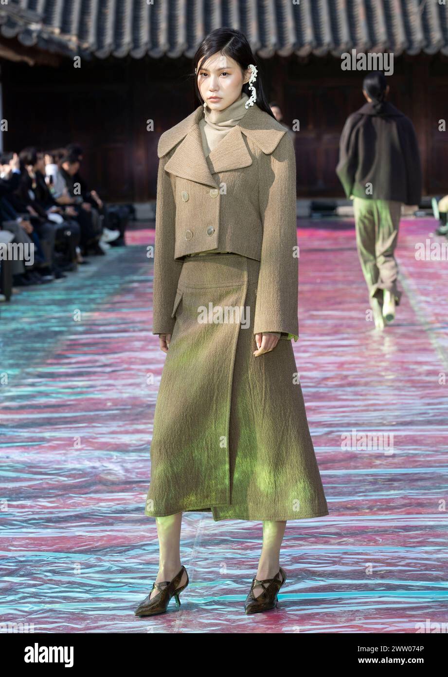 Seoul, South Korea. 20th Mar, 2024. South Korean model runway during the ‘Miss Gee Collection 24 ...