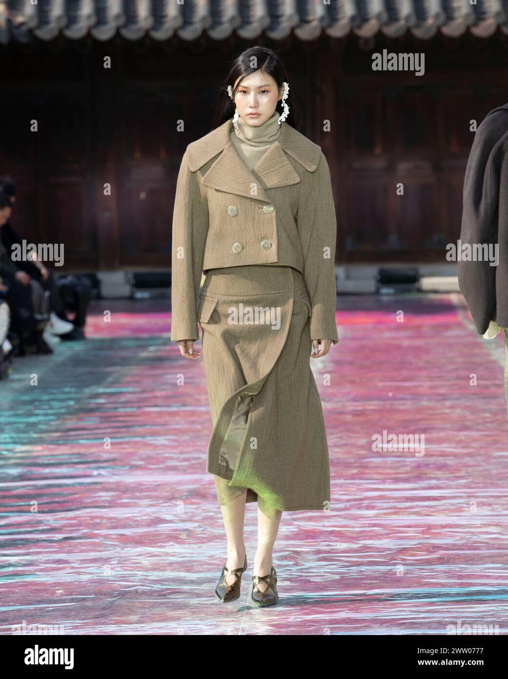 Seoul, South Korea. 20th Mar, 2024. South Korean model runway during the ‘Miss Gee Collection 24 ...