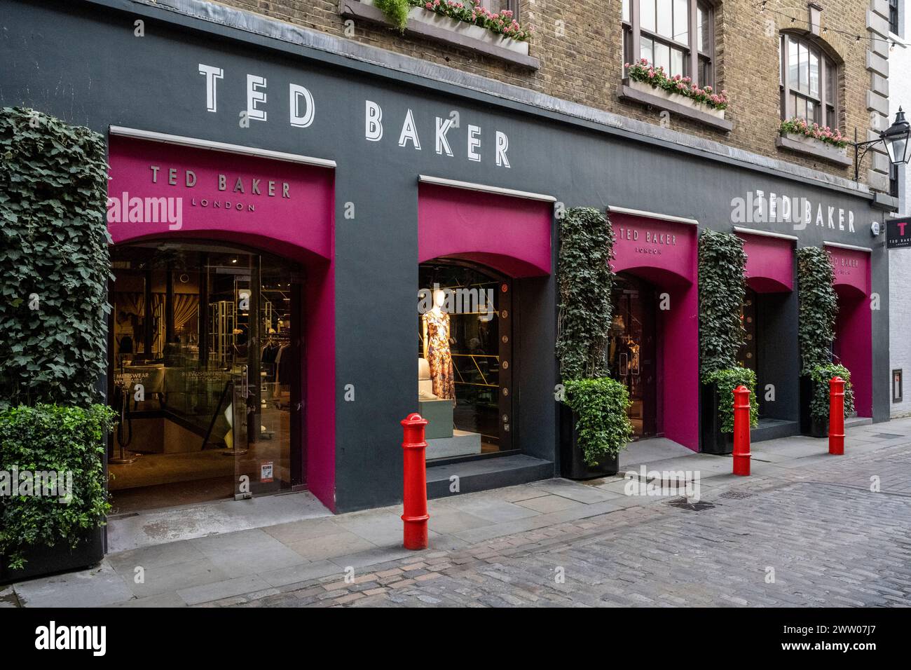 London, UK. 20 April 2024. The exterior of the branch of Ted Baker in ...