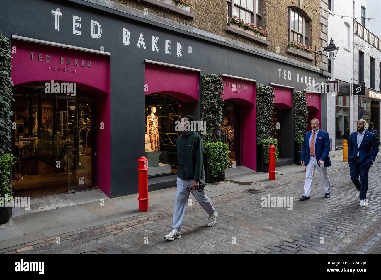 London, UK. 20 April 2024. The exterior of the branch of Ted Baker in ...