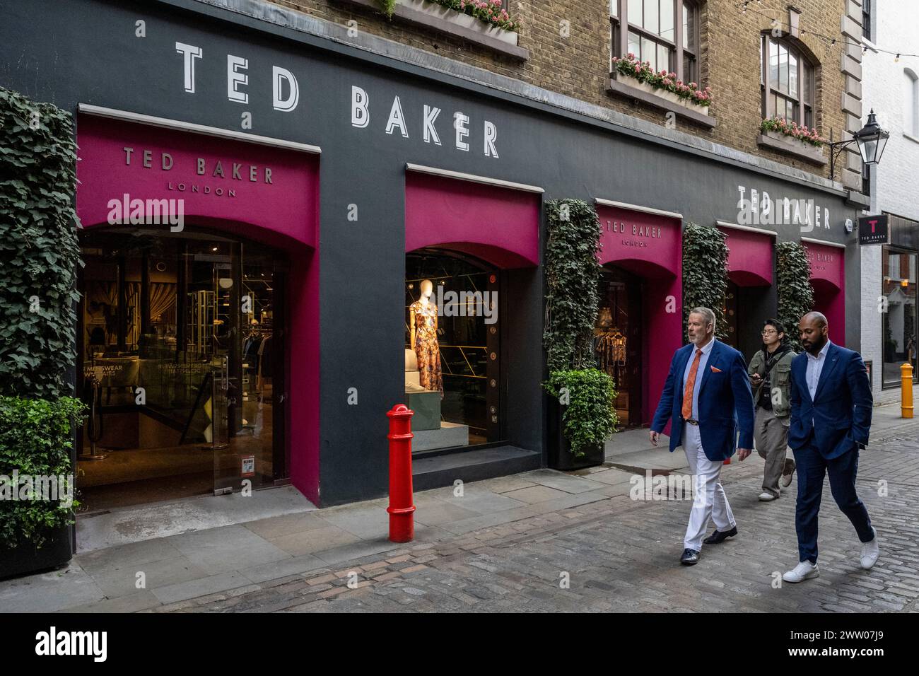 London, UK. 20 April 2024. The exterior of the branch of Ted Baker in ...