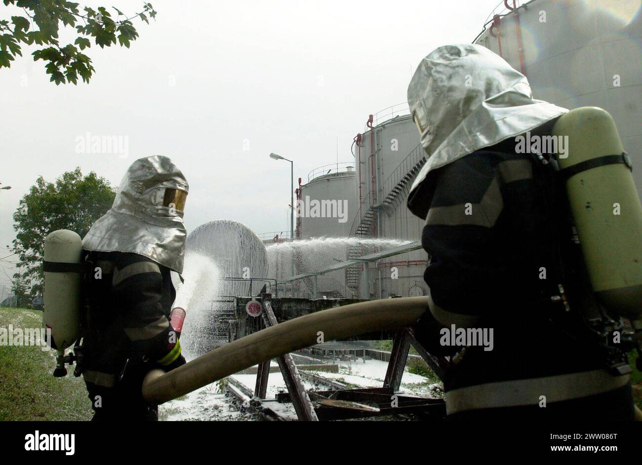 chemical spill and fire brigade response fire brigade response on ...