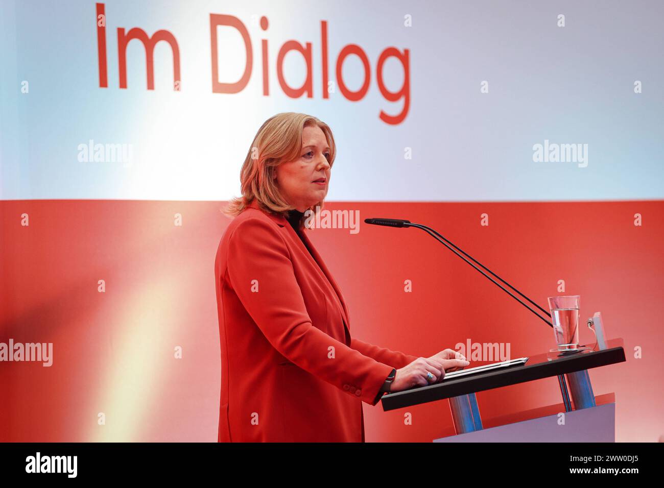 Bärbel Bas, SPD, bei der Verleihung des Otto-Wels-Preises im Deutschen ...