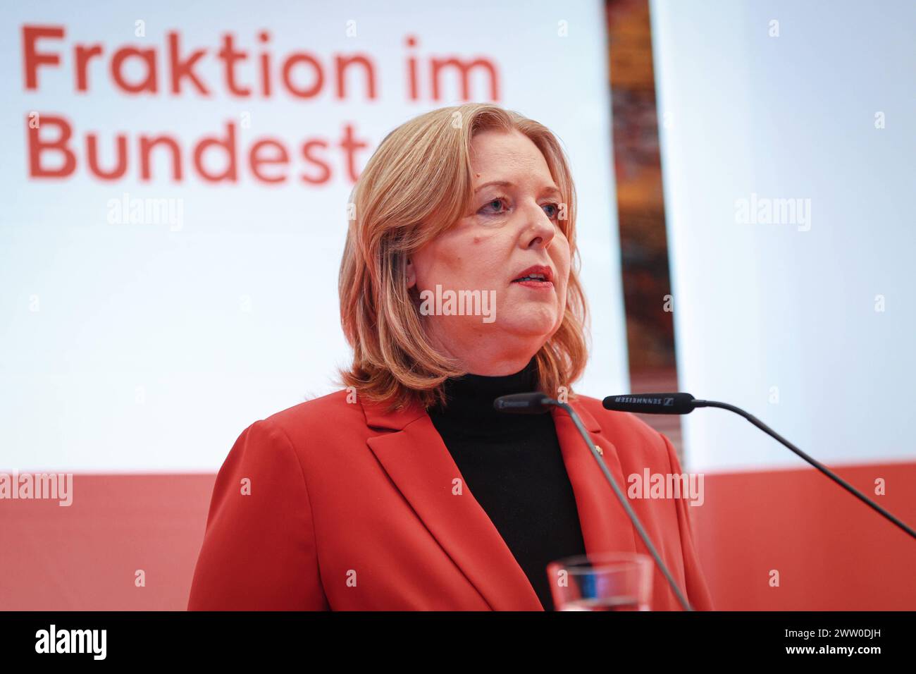 Bärbel Bas, SPD, bei der Verleihung des Otto-Wels-Preises im Deutschen ...