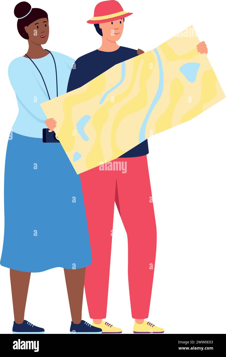 Person using paper map hi-res stock photography and images - Alamy