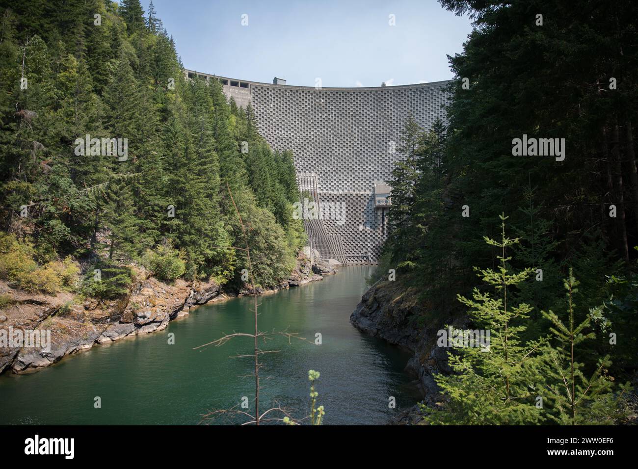 Diablo Lake Washington Stock Photo - Alamy