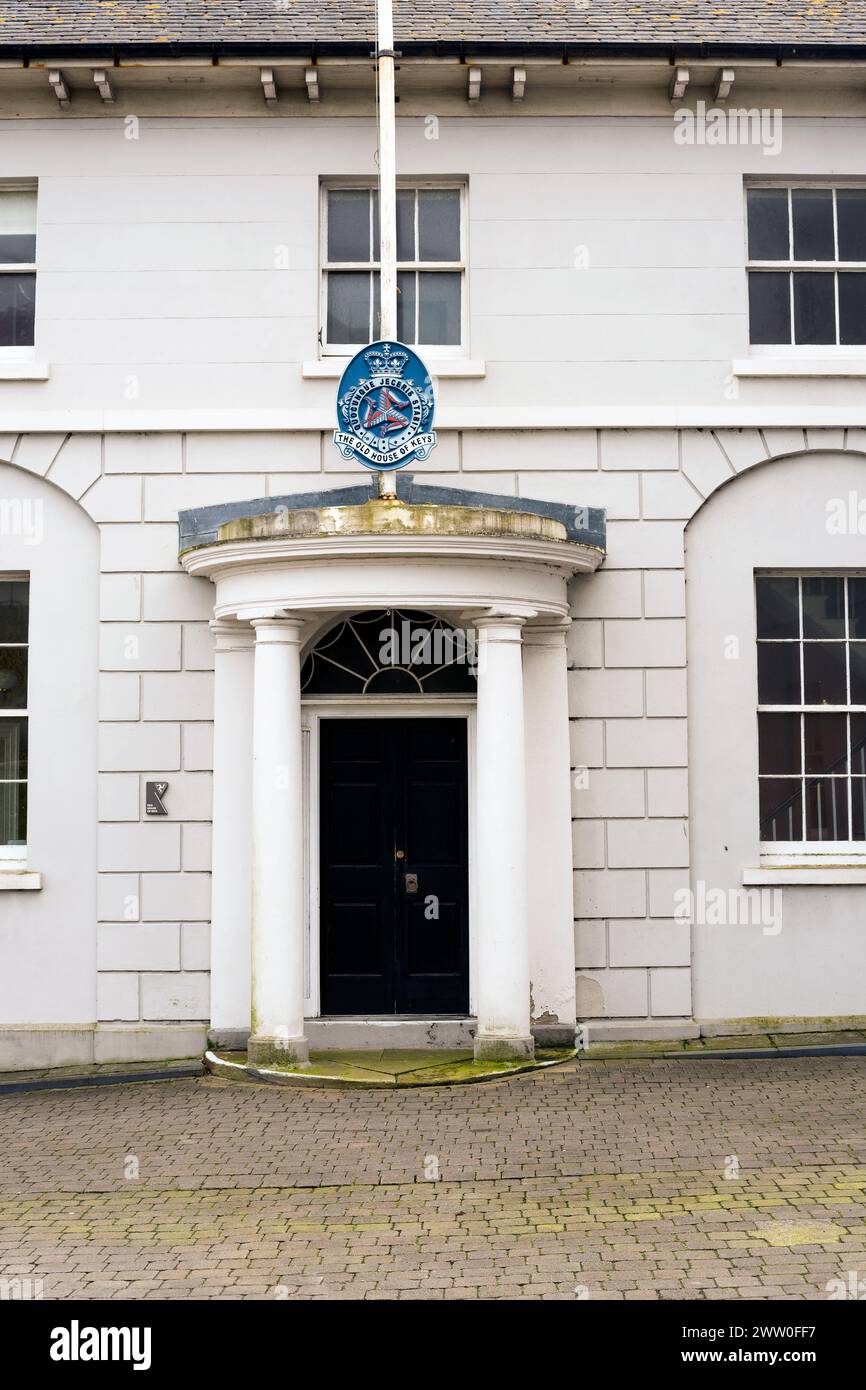 The Old House of Keys, Castletown, Isle of Man Stock Photo - Alamy