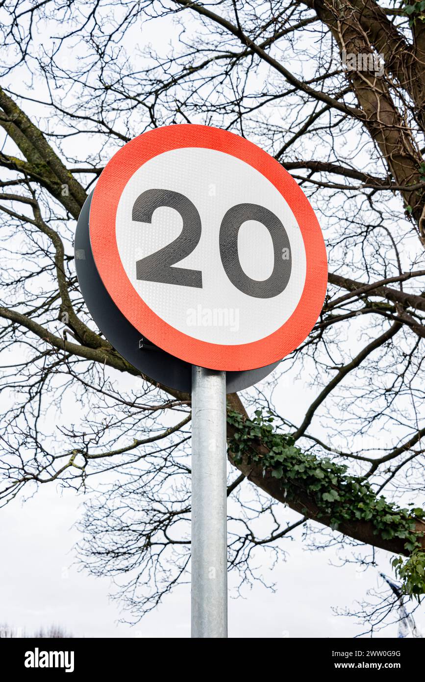 Twenty speed limit wales hi-res stock photography and images - Alamy