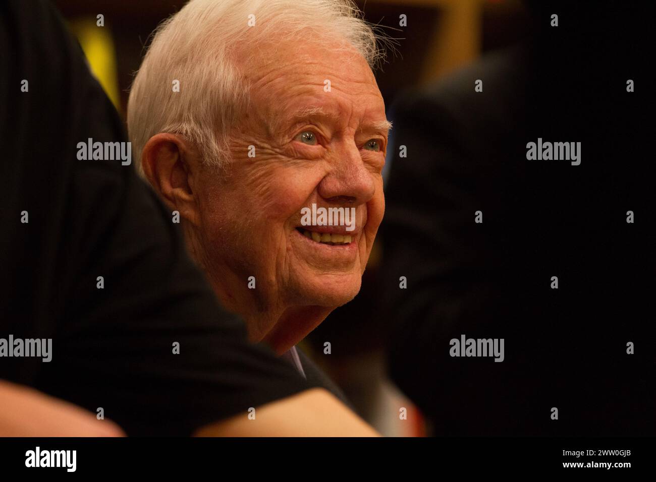 Jimmy Carter Signs Books Stock Photo - Alamy
