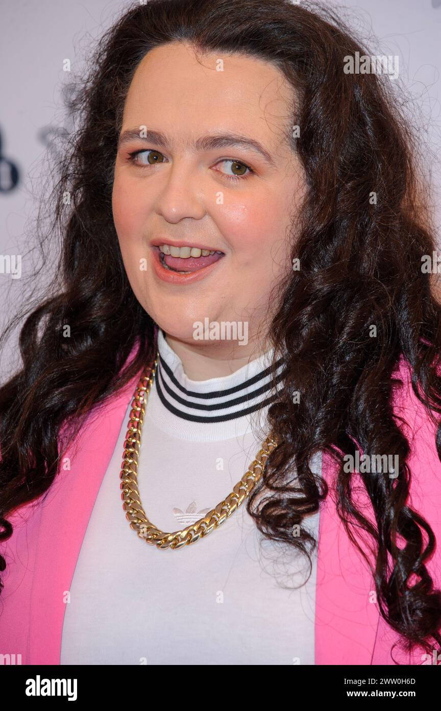 Glasgow, Scotland, UK. 10th March, 2024. Comedian, Ashley Storrie, on ...