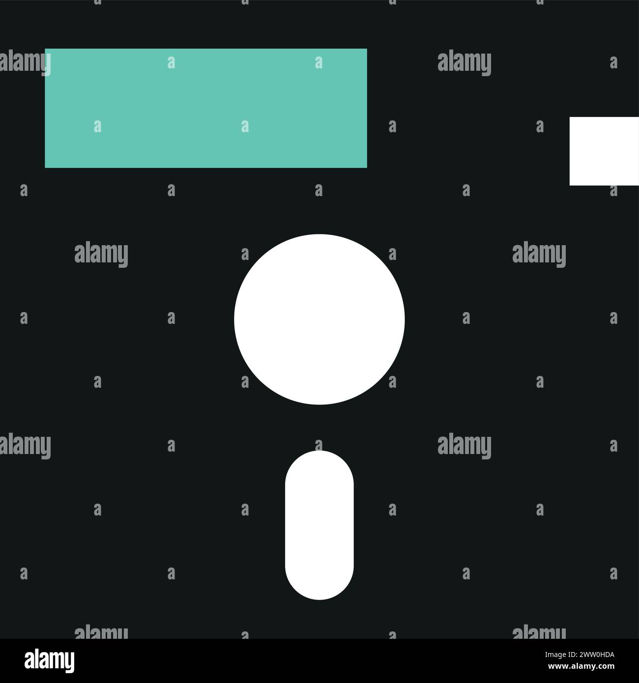 Floppy disc save symbol computer Stock Vector Images - Alamy