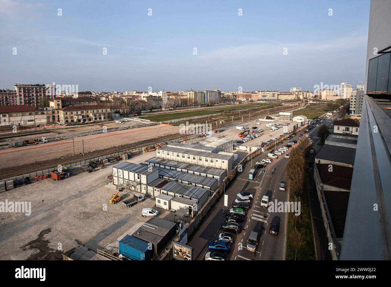 Milano, Italia. 20th Mar, 2024. Scalo di Porta Romana Cantiere ...