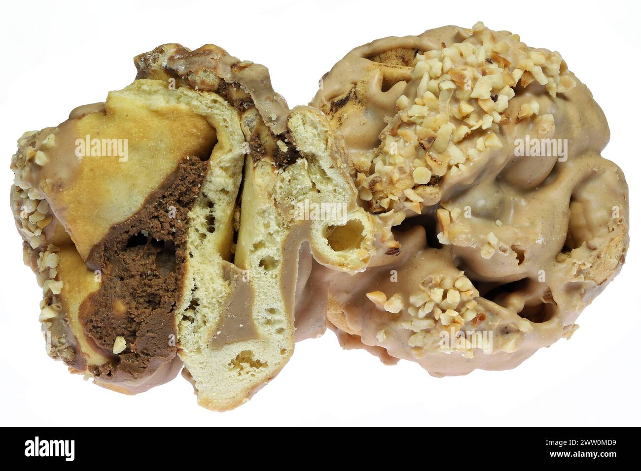 Rothenburger Schneeball (snowball pastry from the German city of ...