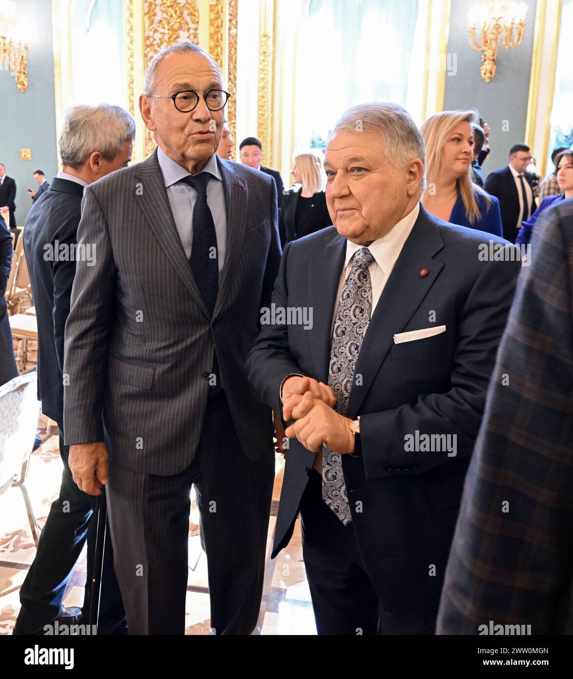 Moscow, Russia. 20th Mar, 2024. Meeting of Russian President Vladimir ...